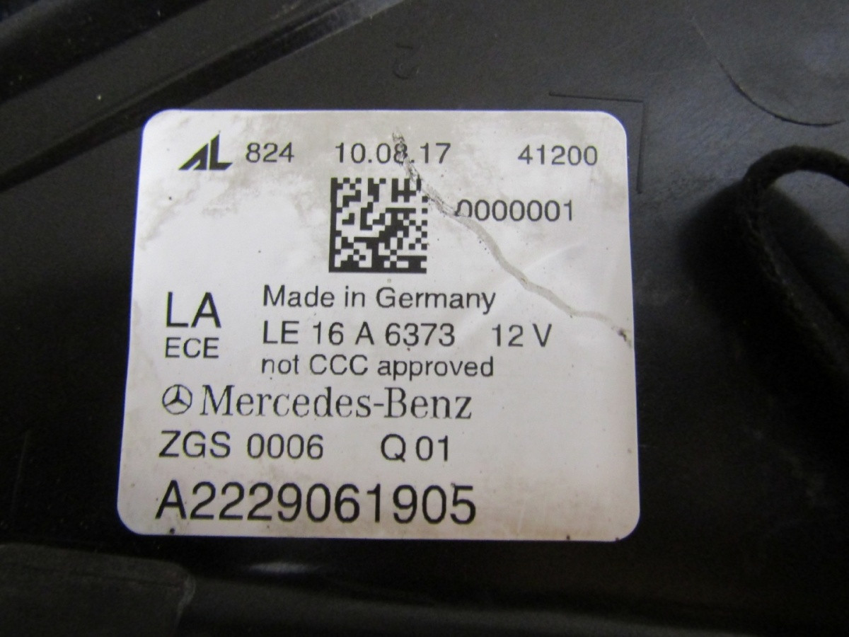 KOPLAMP Mercedes S-klasse W222 FACELIFT LED MULTIBEAM links 17-20 ...